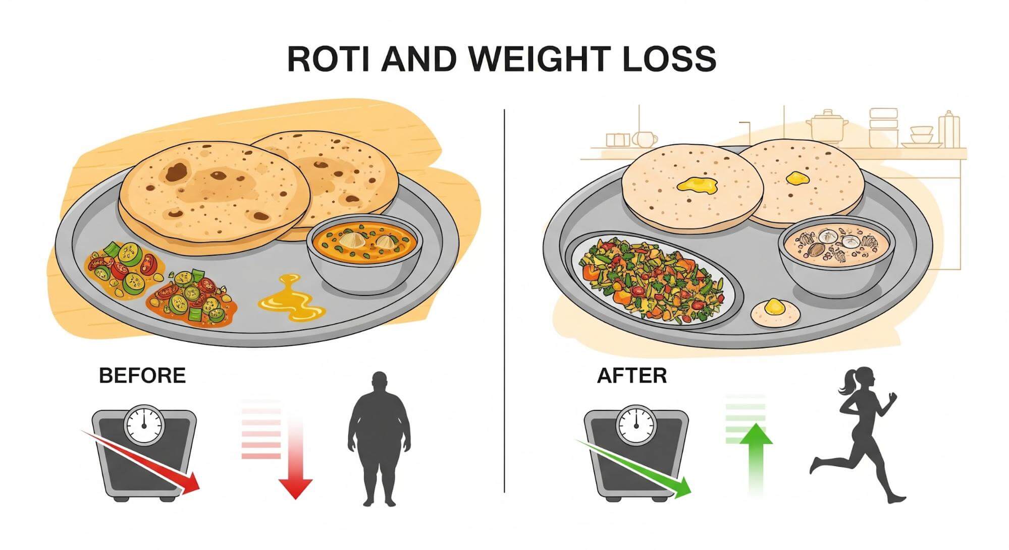 How Many Calories Are in One Roti? Weight Loss, Nutrition & Portion Size